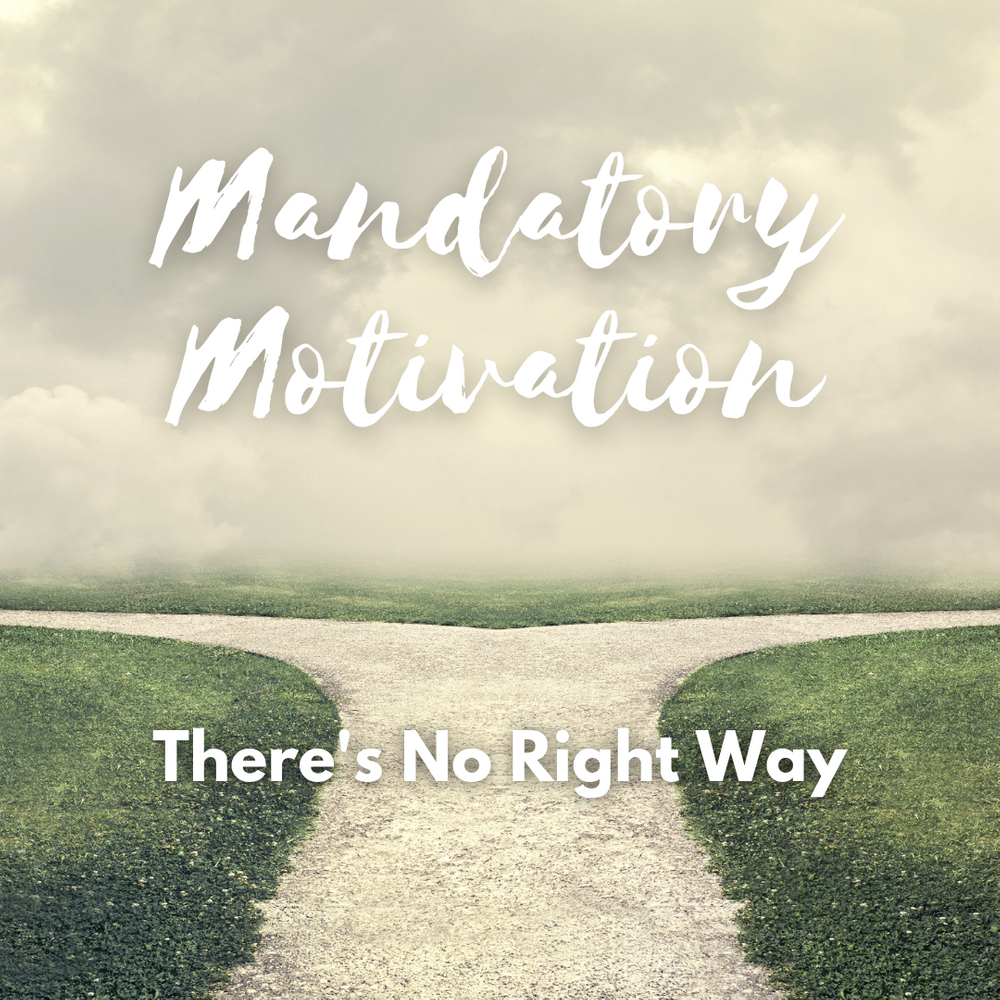 Mandatory Motivation: There's No Right Way